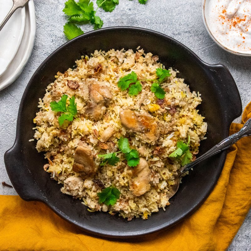 Umesh's Chicken Biryani Frozen Meal: Serves 2-4 | FoodSt